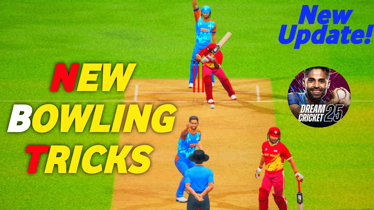 DREAM CRICKET 25 NEW BOWLING TRICKS | HOW TO TAKE WICKETS IN DREAM ...
