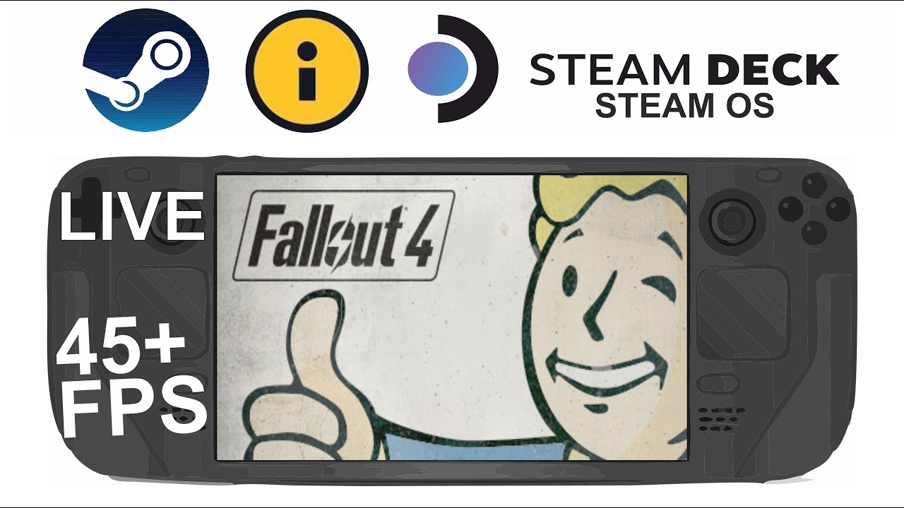 Fallout 4 on Steam Deck/OS in 800p 45+Fps (Live) - YouTube