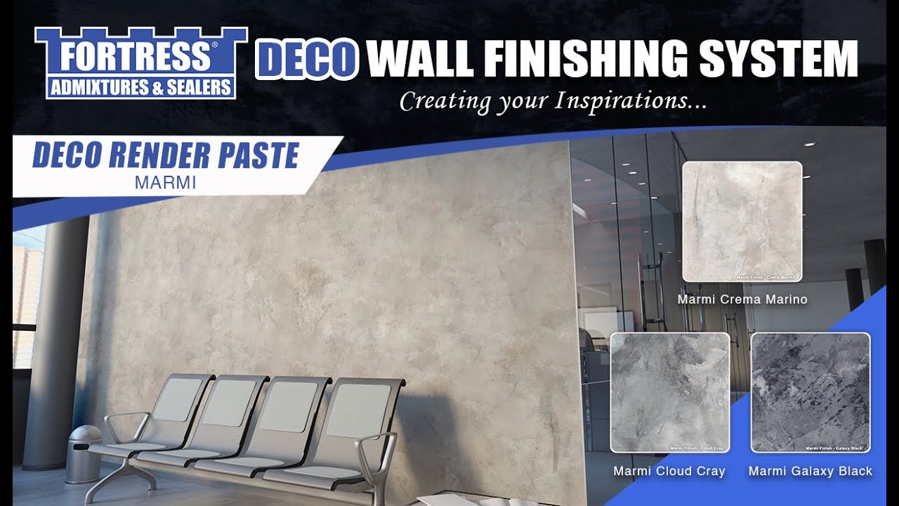 DECO RENDER SYSTEM - MARMI SMOOTH FINISH - YouTube