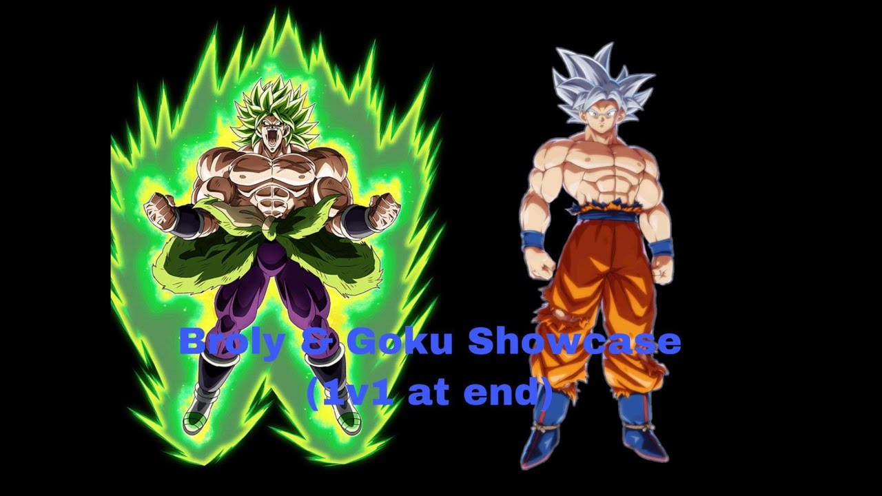 [AUT] broly + MUI goku showcase - YouTube