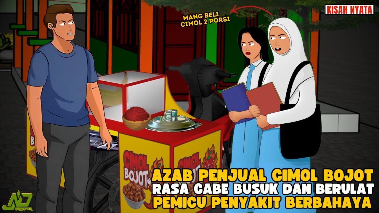 AZAB PENJUAL CIMOL BOJOT CULAS PAKAI CABAI BERULAT PEMICU PENYALIT ...