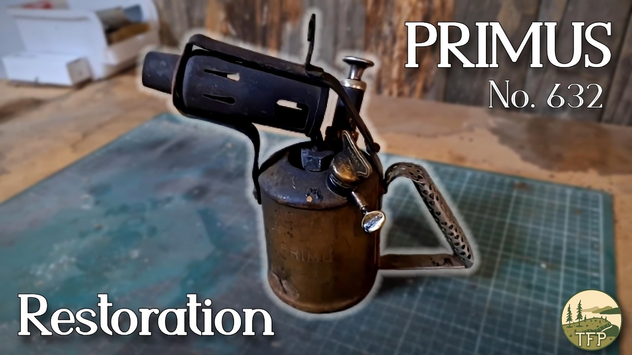 Primus No.632 Blow torch - Restoration - YouTube