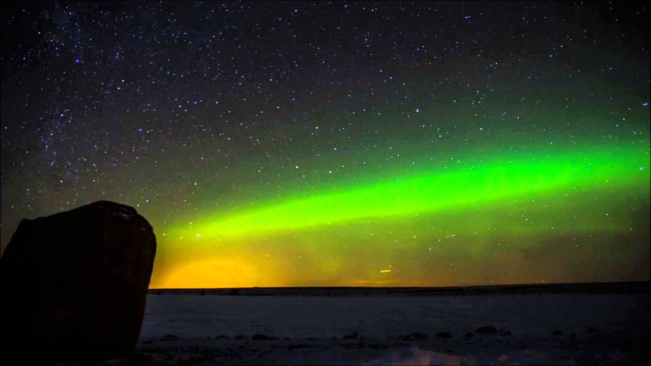 Keho Lake Aurora Dec 31 2015 - YouTube