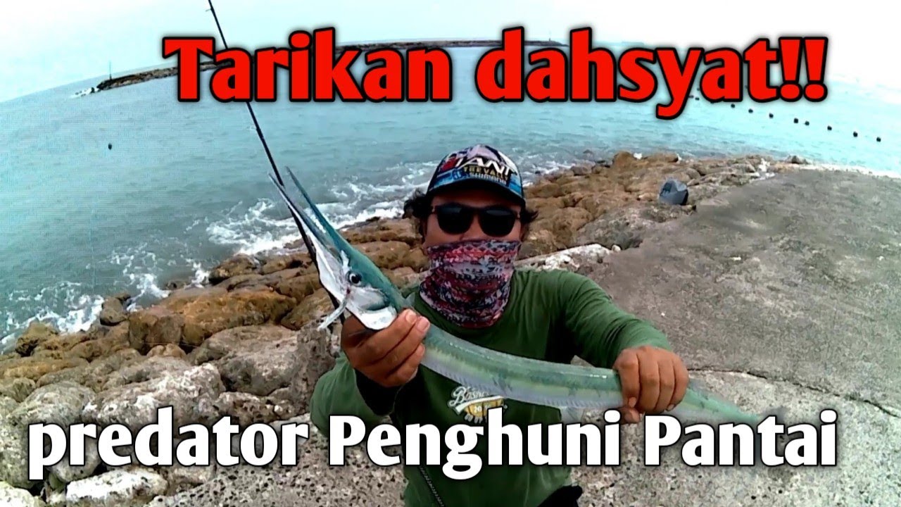 Spot mancing terbaik di bali || Mancing di Pinggir Pantai bali ...