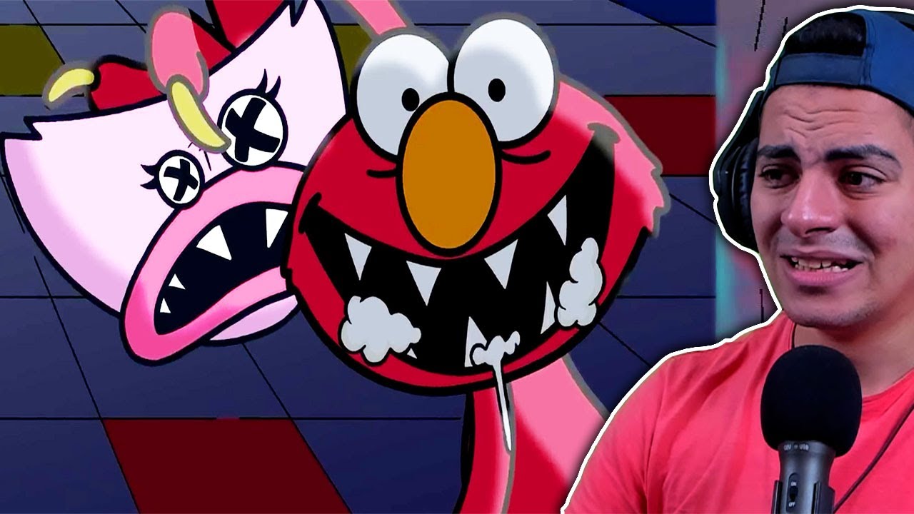 ELMO EATS KISSY ?! (Sad Ending) - Poppy Playtime BEST Animations On YouTube - YouTube