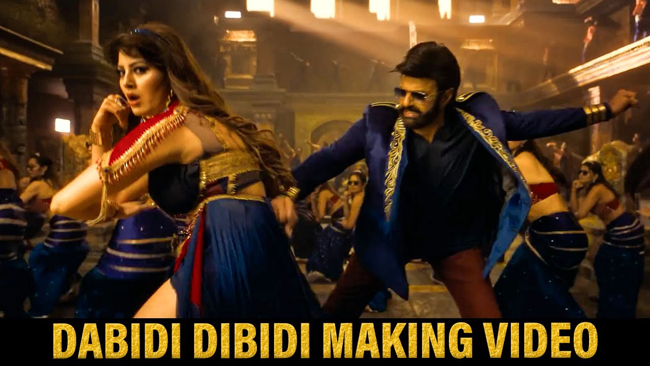 Dabidi Dibidi Viral Song Making Video | Balayya | Urvashi Rautela ...