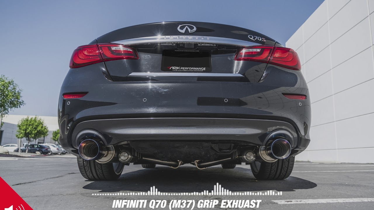 2011+ Infiniti Q70 (M37) with ARK Performance GRiP Exhaust - Audio ...