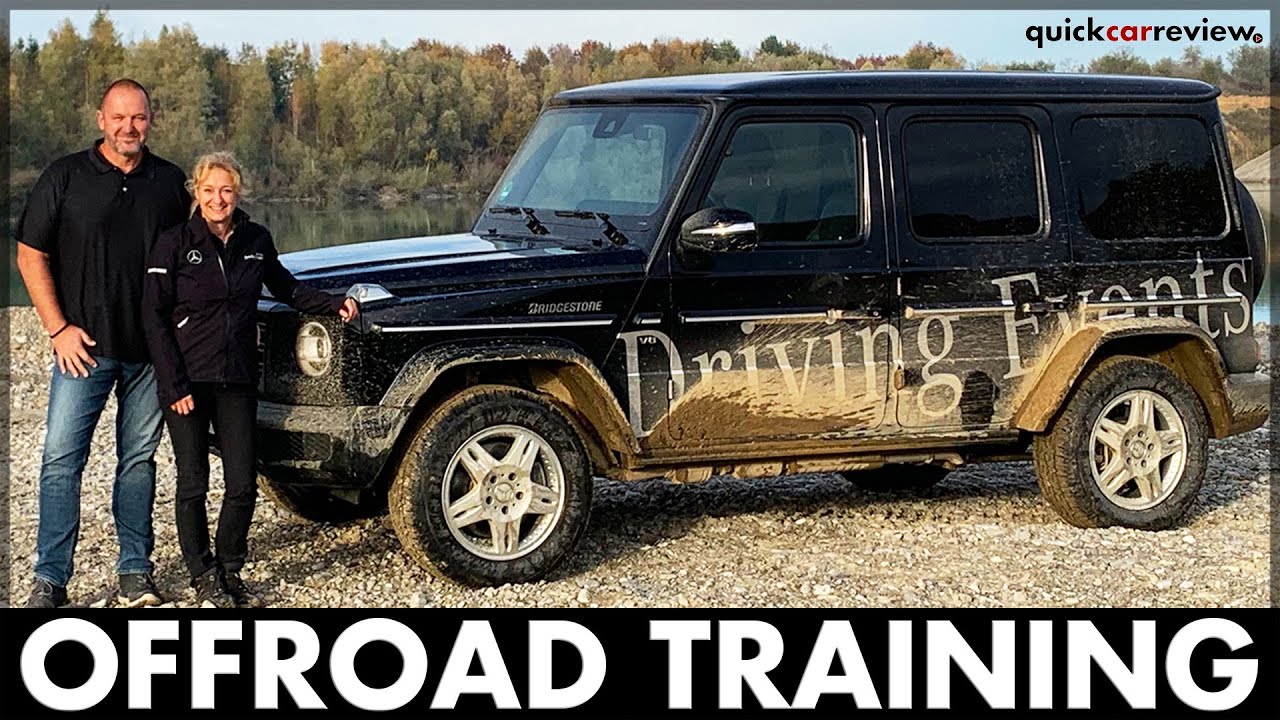 Mercedes G-Class Offroad Training | 2019 Mercedes Driving Event G 500 ...