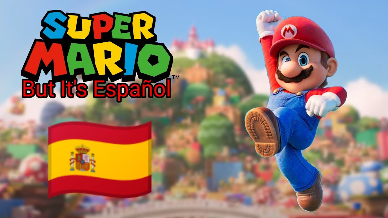 Super Mario But It's Español (Nintendo) - YouTube