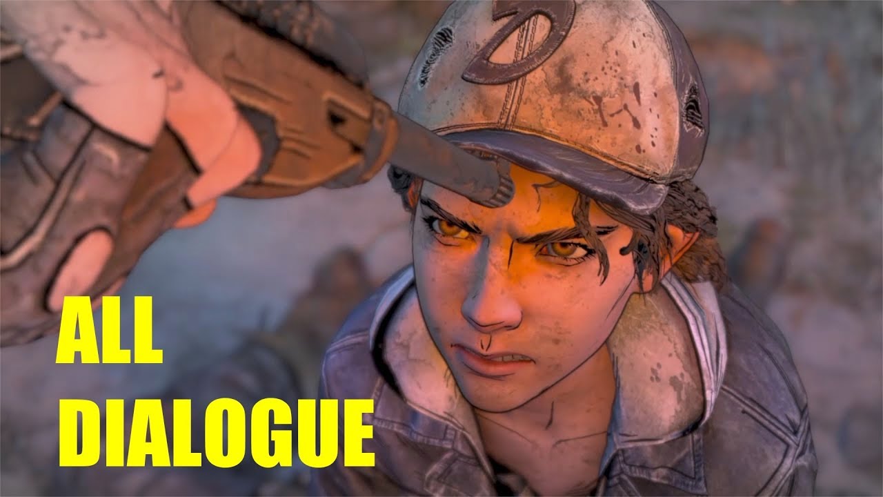 Clementine's Group Fights Off Lilly and Raiders/All Dialogue /The ...