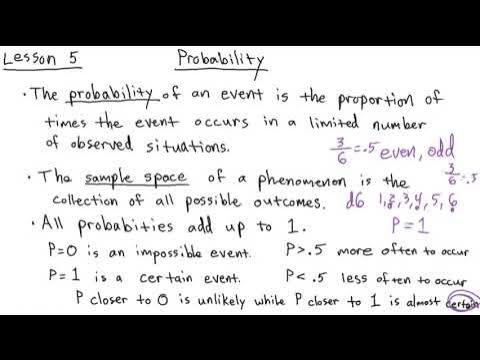 Statistics - Introduction to Probability - YouTube