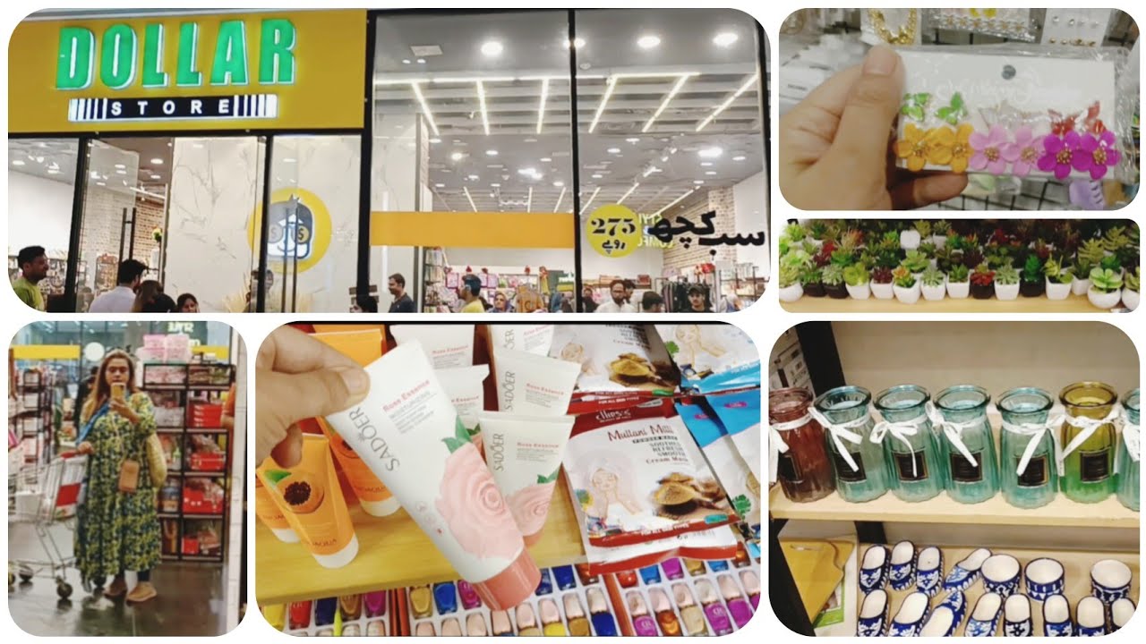 1 Dollar Store at Packages Mall/Every thing for Rs. 275/Jewellery ...
