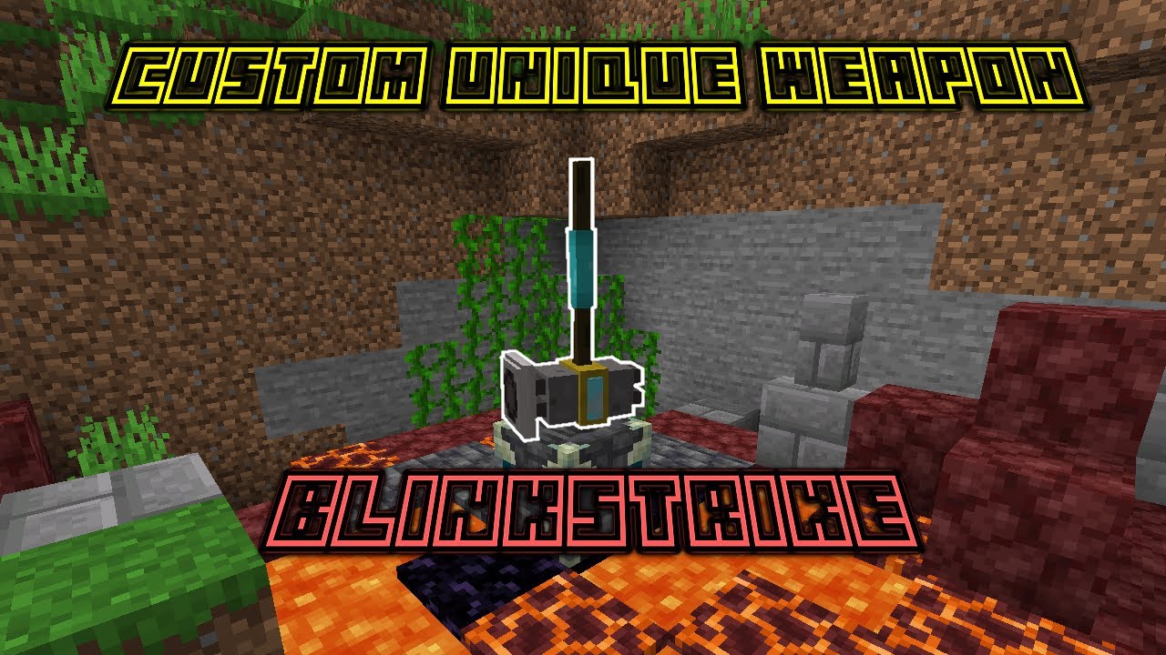 Adding a Custom Unique Weapon to my SMP - YouTube