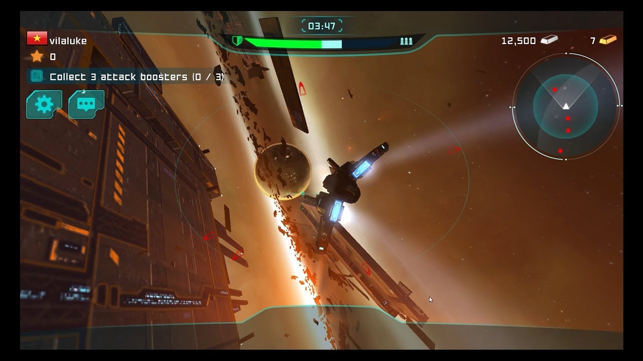 Lần đầu chơi thử và vào top game Space Jet - War Galaxy Machines - YouTube