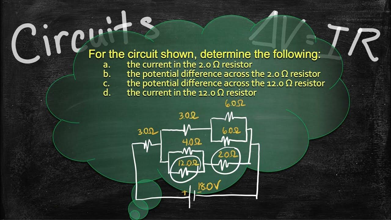 Physics Circuits Complex Circuit Problems - Solving Current and Potential Difference Problems ...
