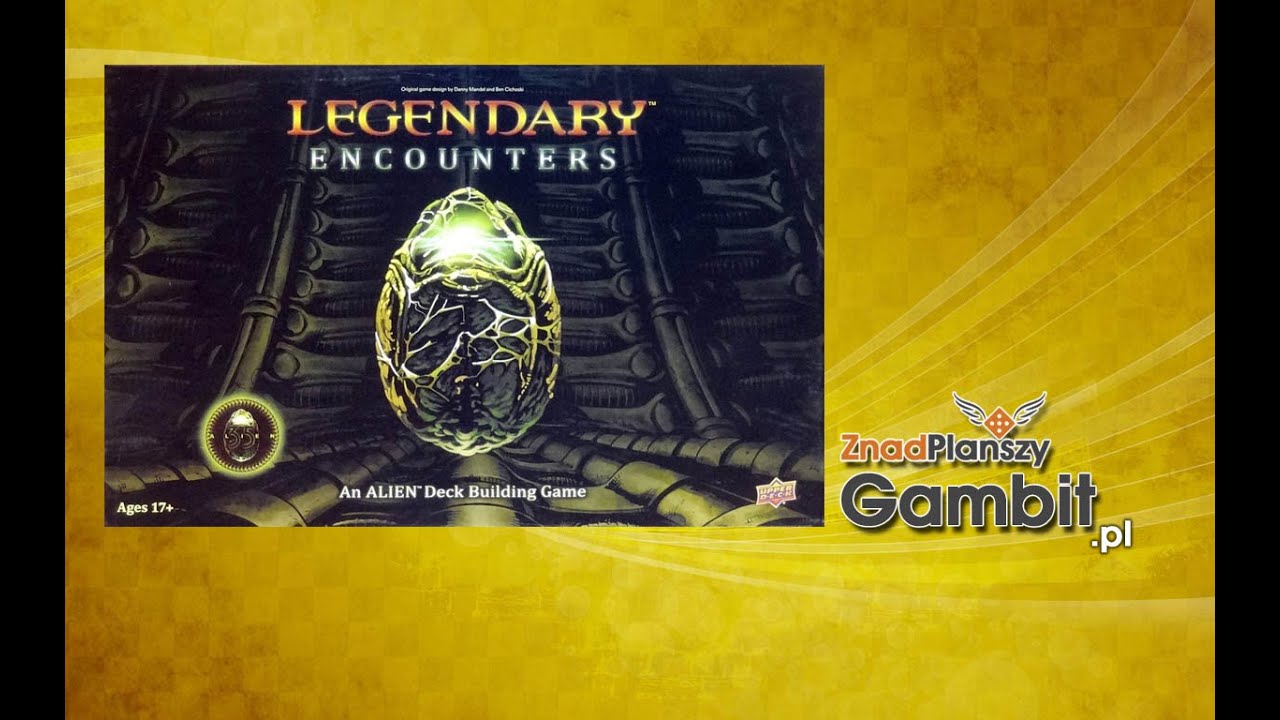 Legendary Encounters: An Alien Deck Building Game - unboxing - YouTube