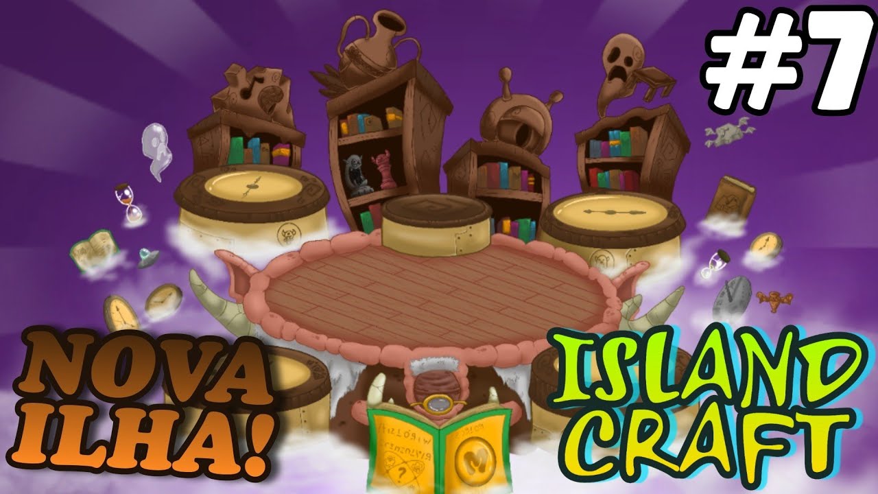 ⌛A ILHA GANHOU SEU DESIGN OFICIAL! - Island Craft (Episódio 7) - YouTube