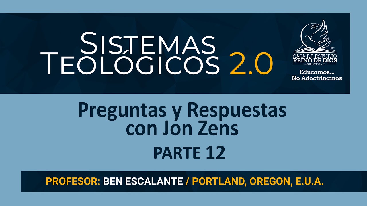 TNP: Preguntas y Respuestas con Jon Zens - Parte 12 - YouTube