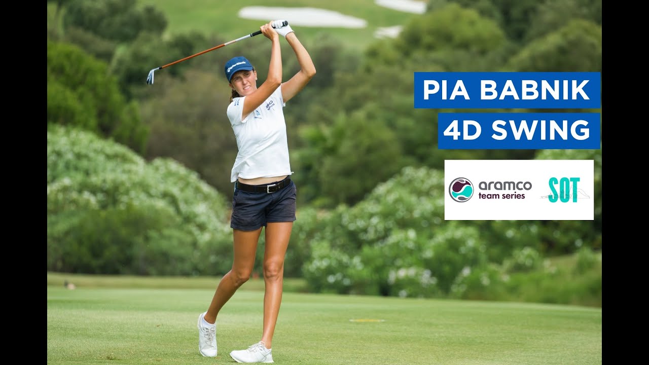 Pia Babnik's swing is something else! - YouTube