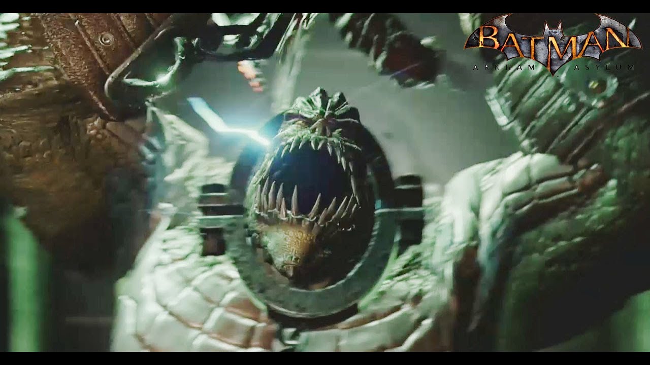 Killer Croc Boss Fight - Batman Arkham Asylum (#BatmanArkhamAsylum ...