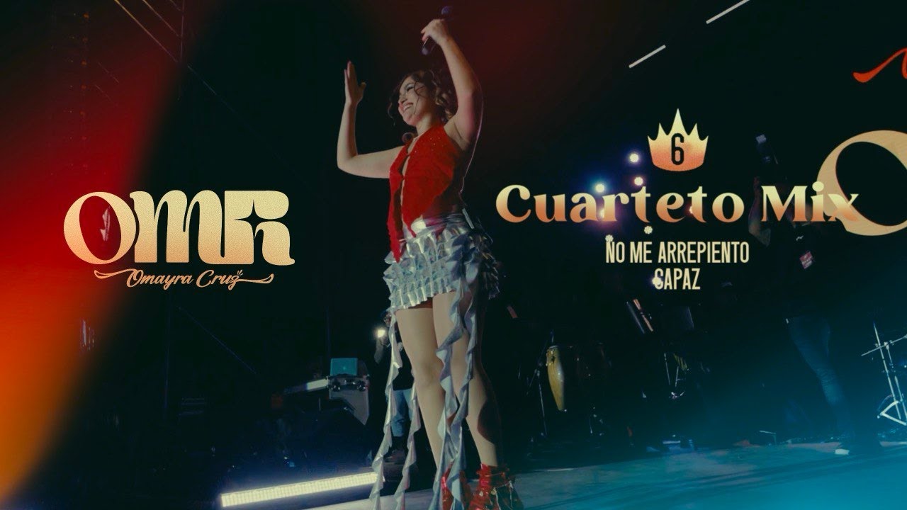 Omayra Cruz - No me arrepiento/Capaz - versión CUARTETO ENVIVO - YouTube