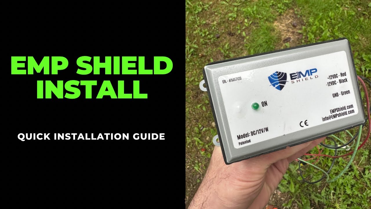 EMP SHIELD INSTALL (Quick Installation Guide) - YouTube