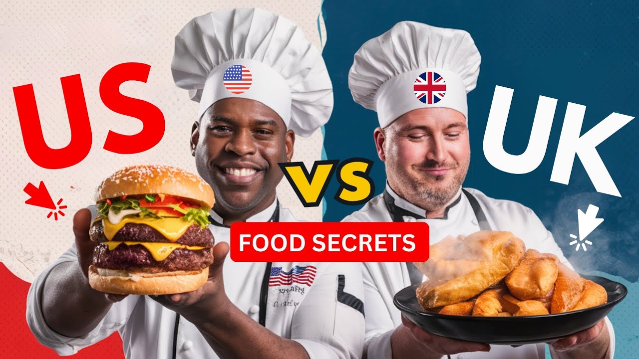 Shocking Differences: US vs UK Food - YouTube