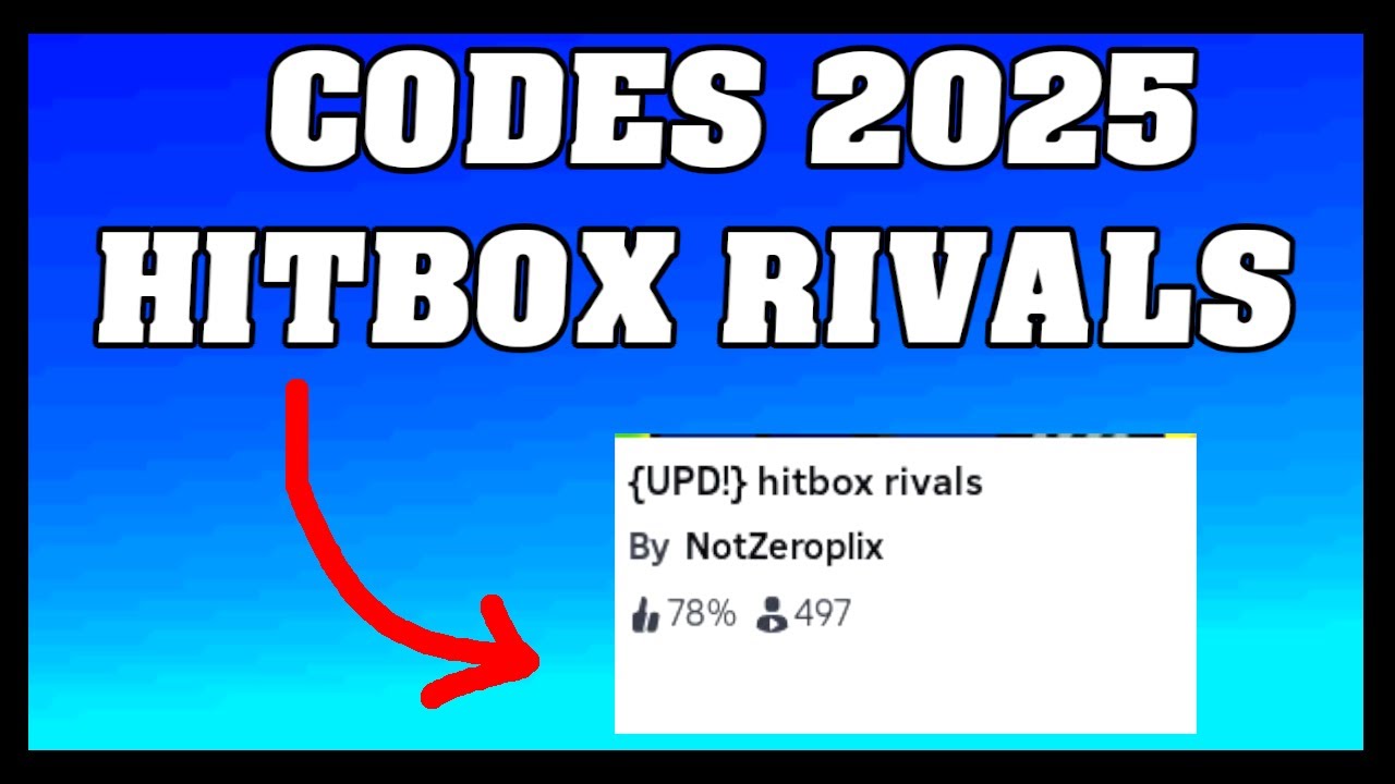 Hitbox Rivals Codes 2025 / Roblox ! 🎮🔑 - YouTube