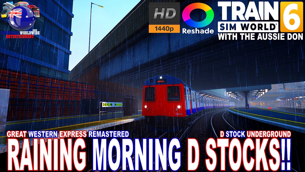 Raining Morning D Stocks - Great Western Express Remastered - Train Sim ...