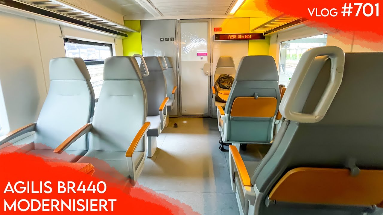 Im modernisierten Coradia Continental von Agilis nach Ingolstadt ...