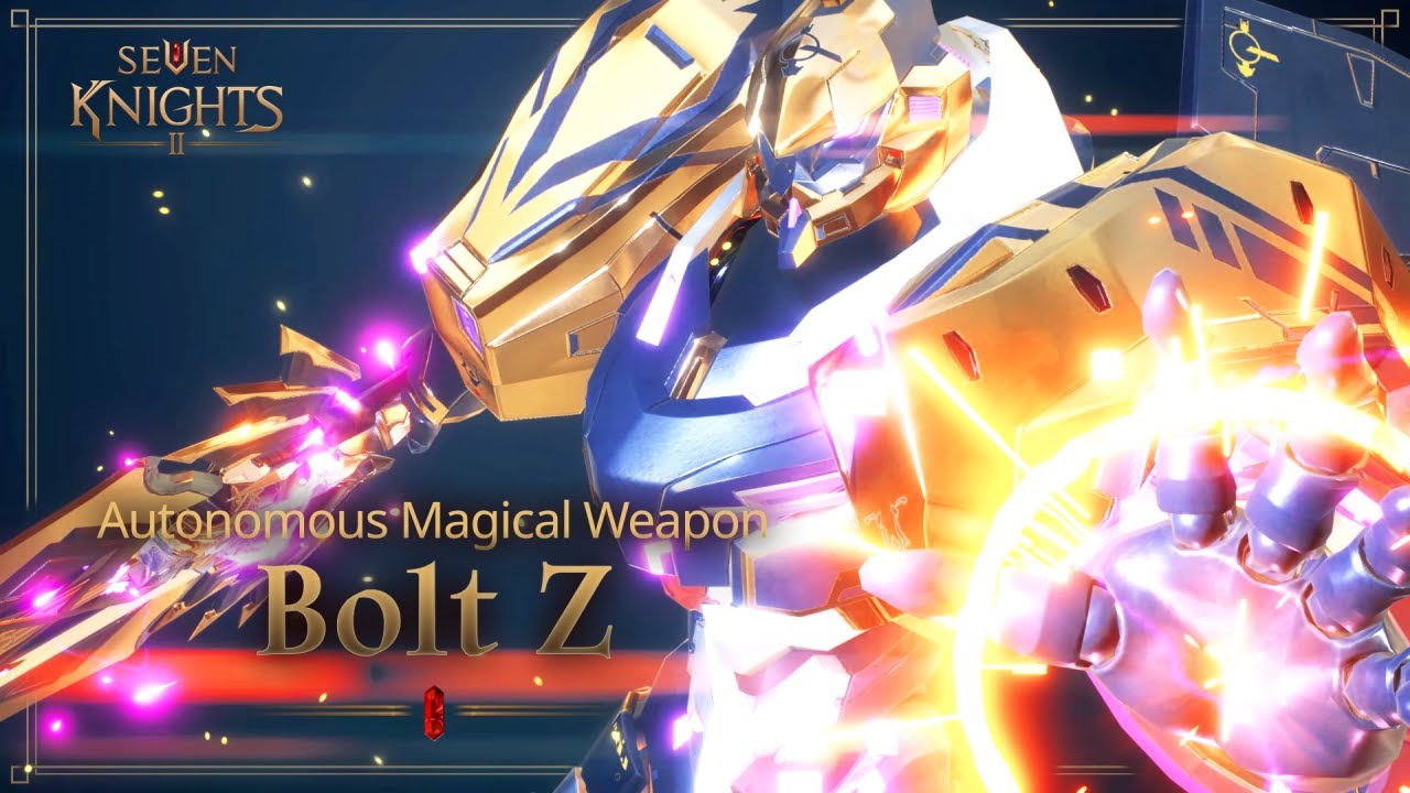 [Seven Knights 2] Autonomous Magical Weapon Bolt Z! - YouTube