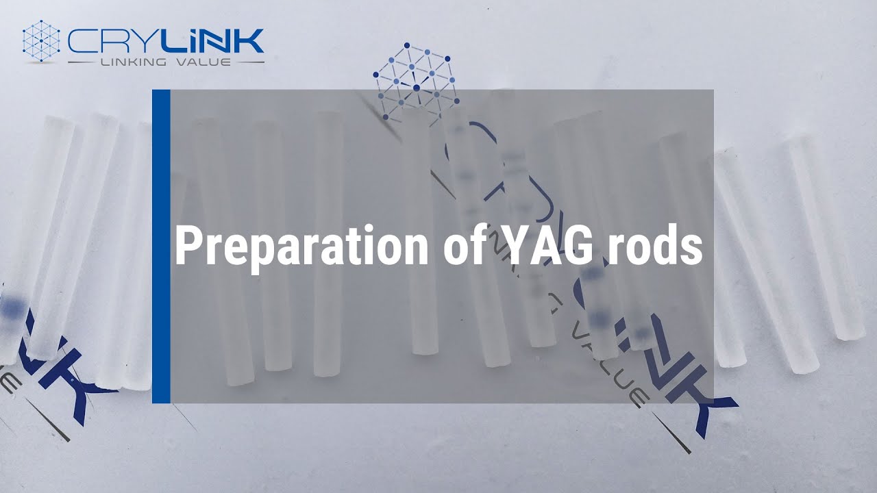 Preparation of YAG rods - YouTube