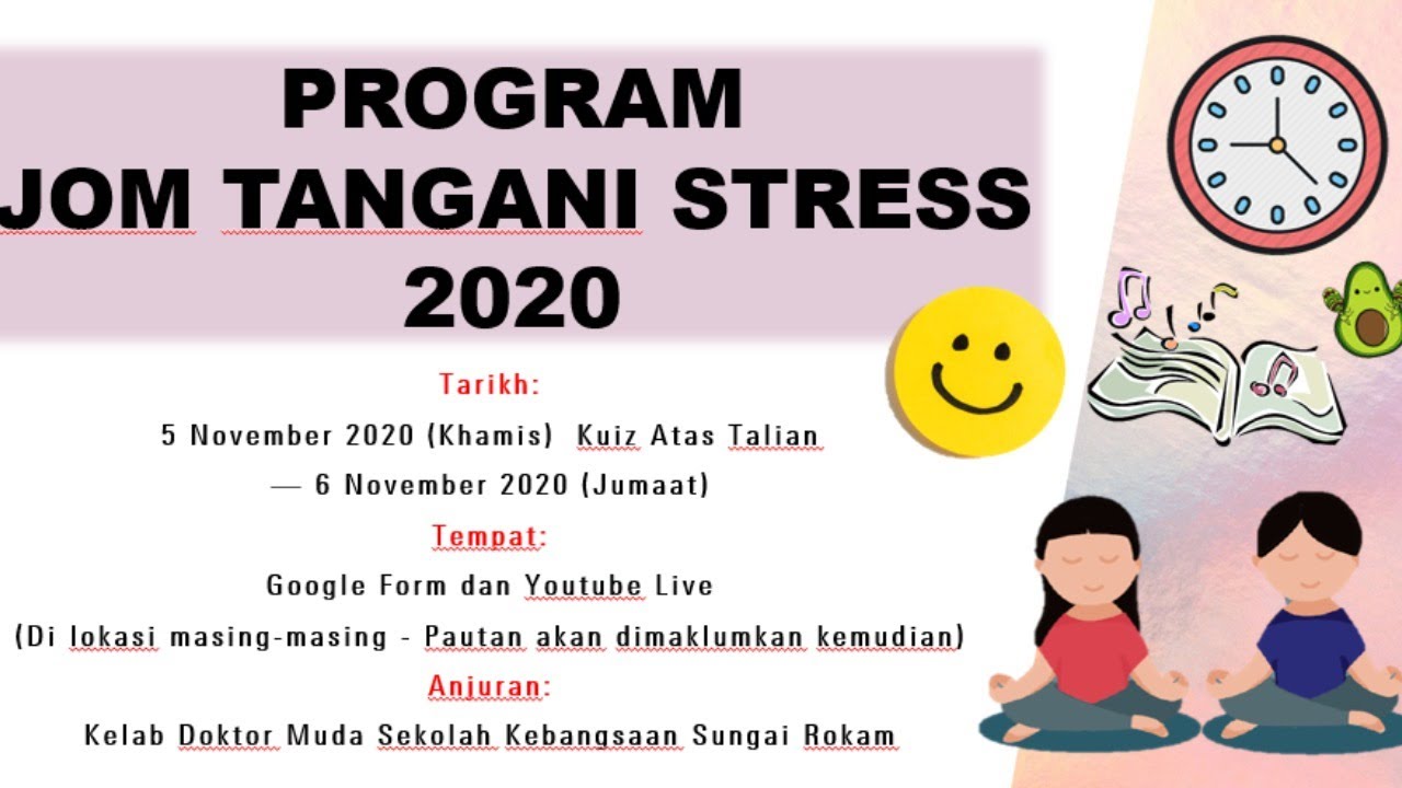 PROGRAM JOM TANGANI STRES 2020 - YouTube