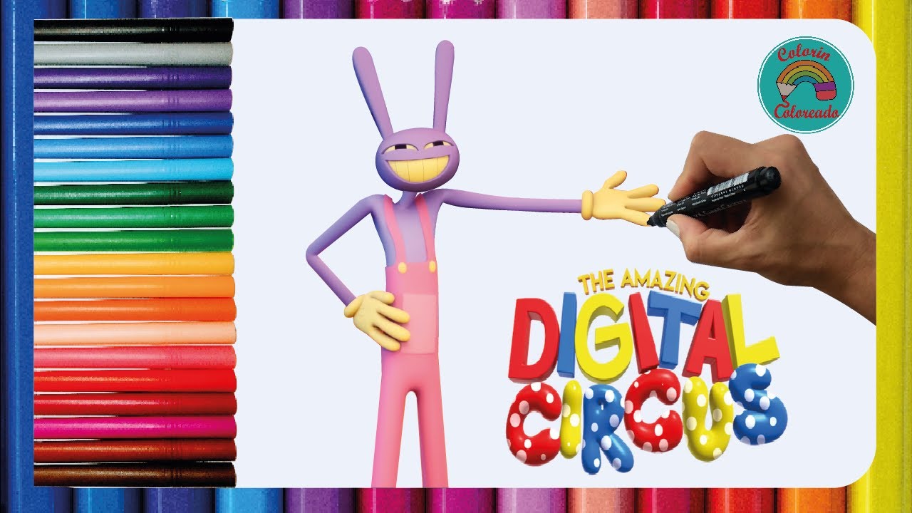 Como Dibujar A JAX De THE AMAZING DIGITAL CIRCUS Dibujos Felices como-dibujar-a-jax-de-the-amazing-digital-circus-dibujos-felices