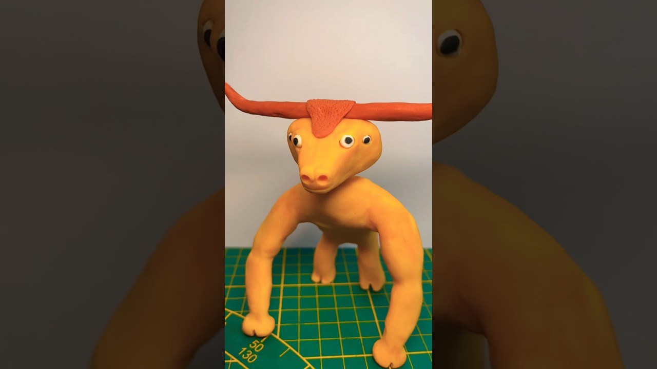 Doom Doom Garten of banban 3 clay art - YouTube