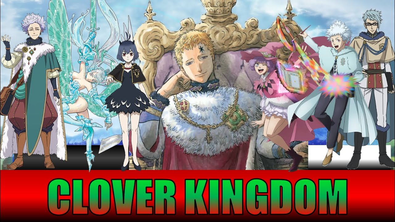 POWER LEVEL BLACK CLOVER #7 - CLOVER KINGDOM - YouTube
