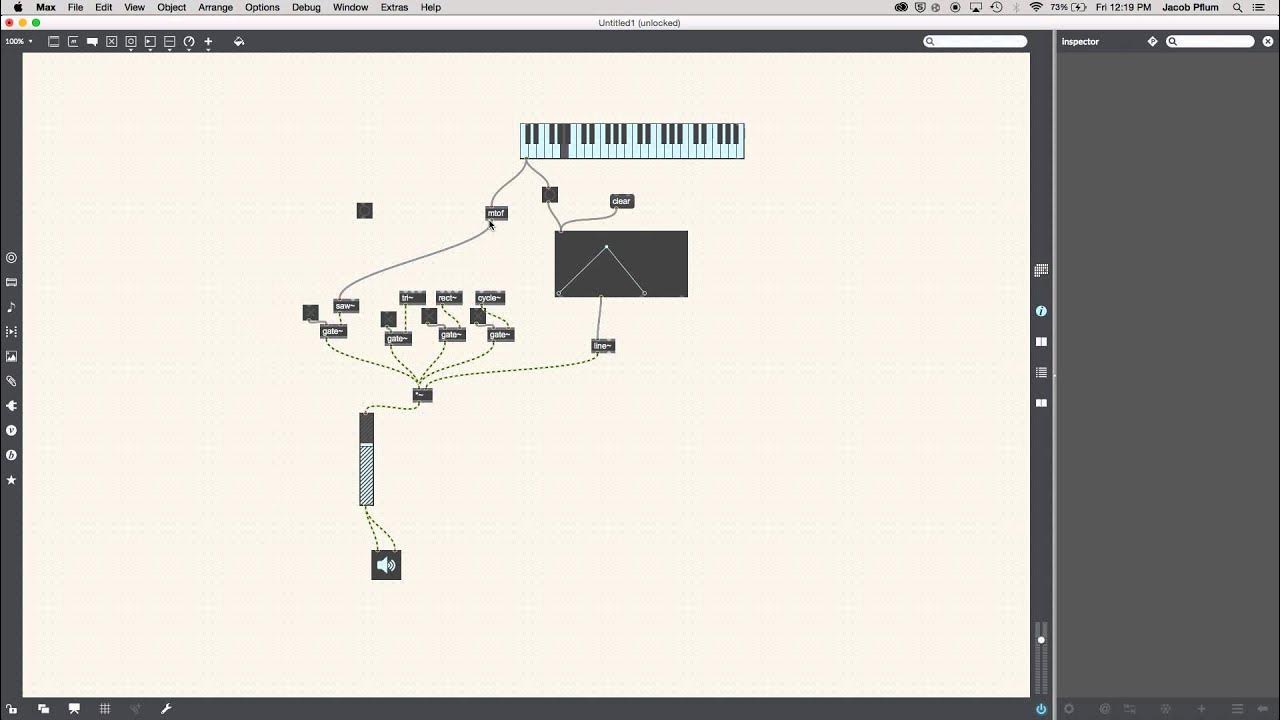 Max 7 Tutorial: Video Synth w/ Michael Norris Drone - YouTube
