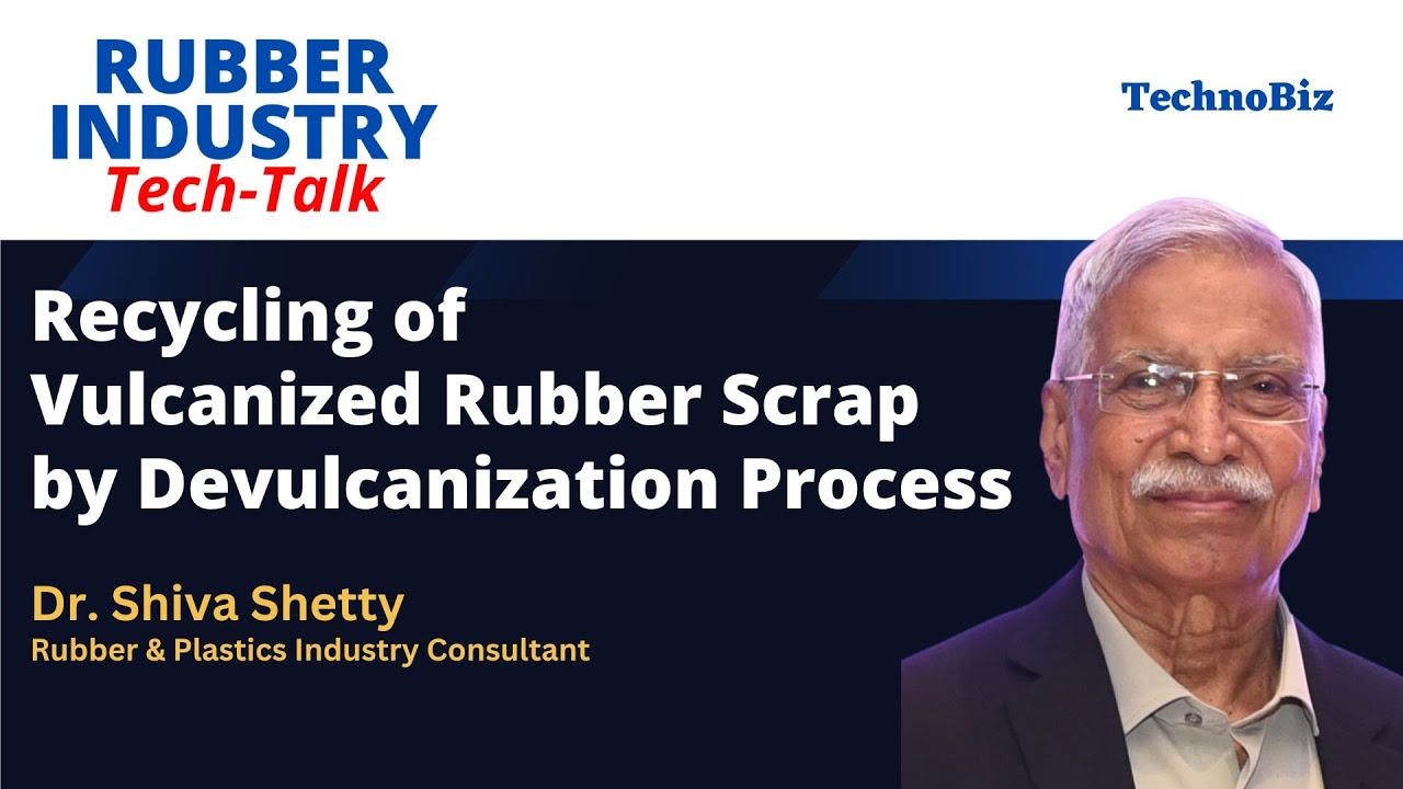 Recycling of Vulcanized Rubber Scrap by Devulcanization Process - YouTube