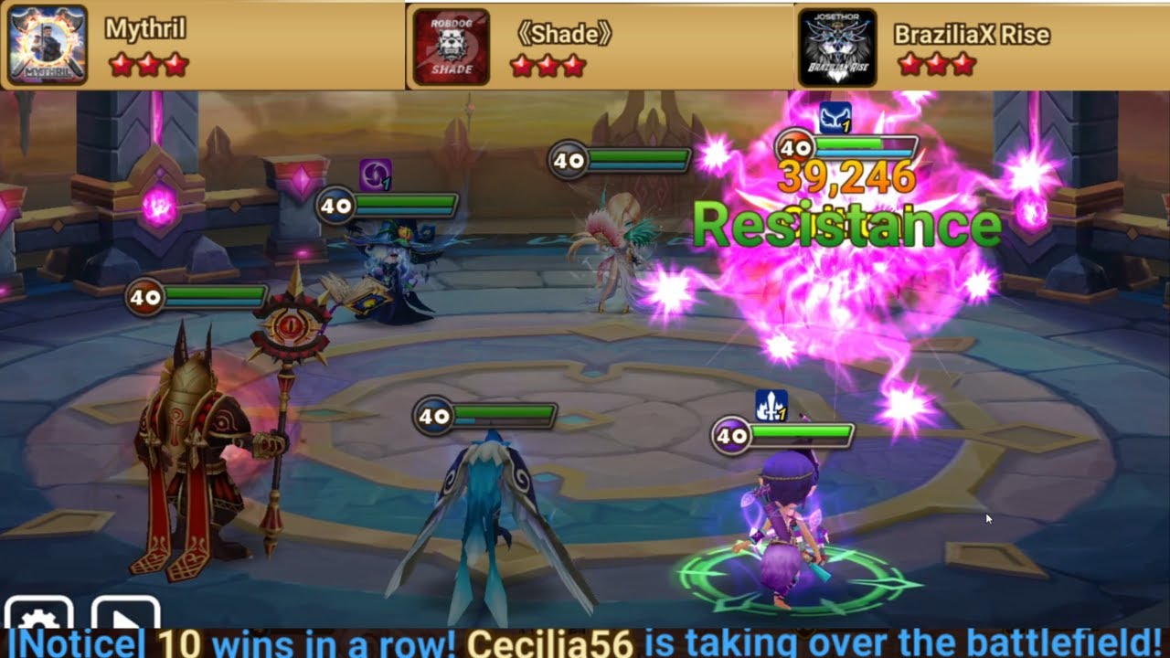 Global G3 Siege, Perna Killer Dark Amazon (Mara) show case. Summoners ...