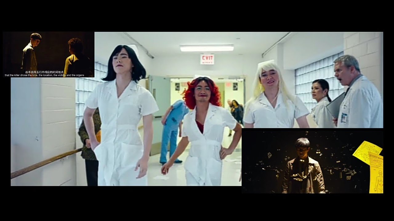 The detectives are disguising as a nurse and began to connect the ...