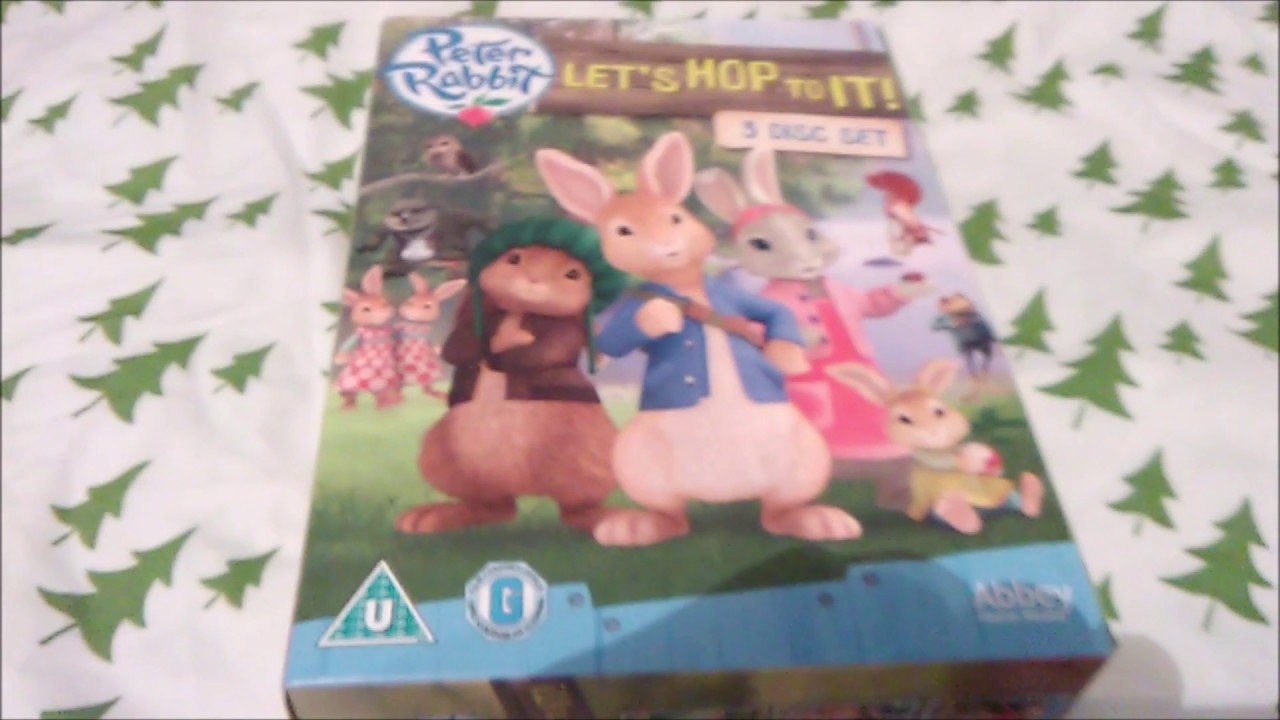 Peter Rabbit: Let's Hop To It! 2016 3-Disc DVD Set Unboxing (Region 2 ...