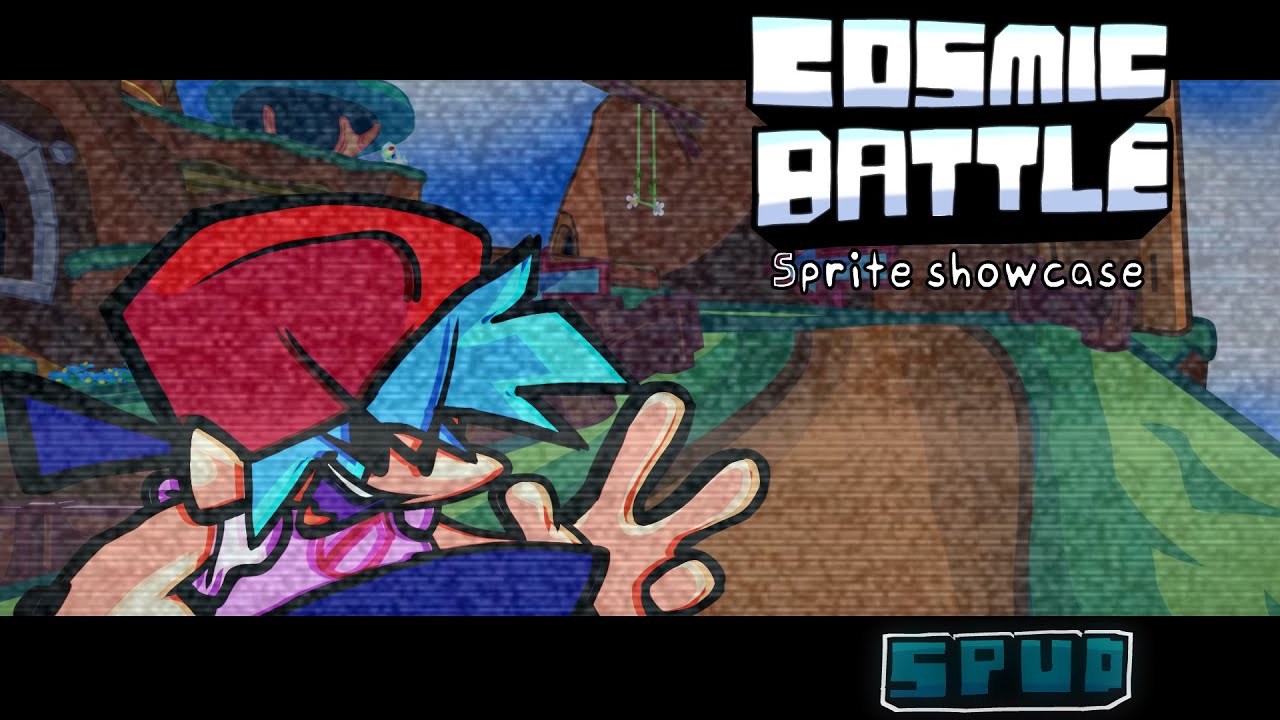 Super Funkin' Galaxy: Cosmic Battle sprite showcase - YouTube