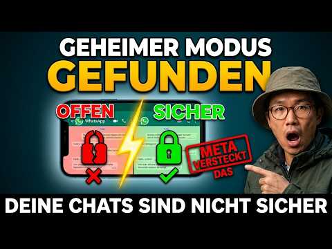 Jedes WhatsApp hat einen GEHEIMEN Modus, den Meta seit Jahren vor dir VERSTECKT
