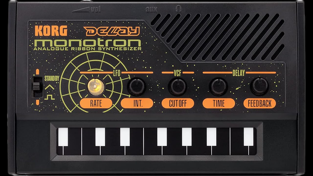 Korg Monotron Delay - Analogue Ribbon Synthesizer (Unboxing/Test) - YouTube