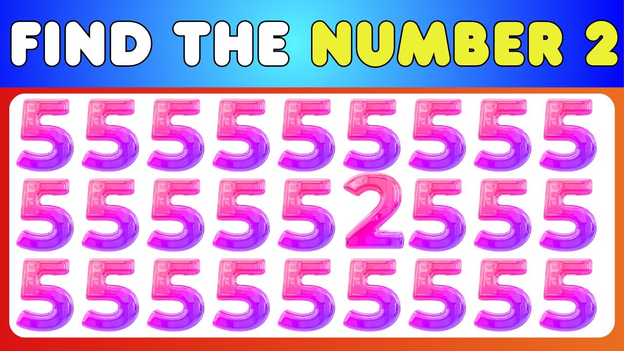 FIND THE ODD ONE OUT 🧐 | Numbers and Letters | Observation Skill Test 👀 ...
