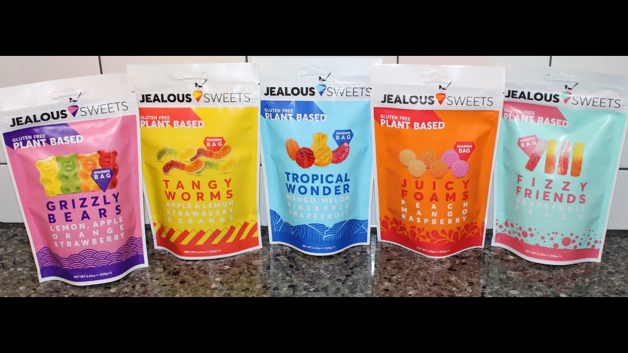 Jealous Sweets: Grizzly Bears, Tangy Worms, Tropical Wonder, Juicy ...