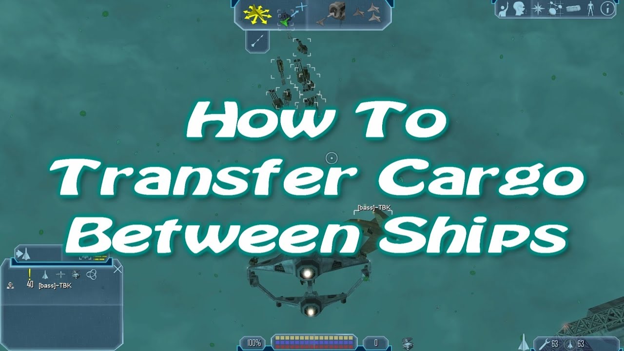 How to Transfer Cargo Between Ships in Freelancer - YouTube