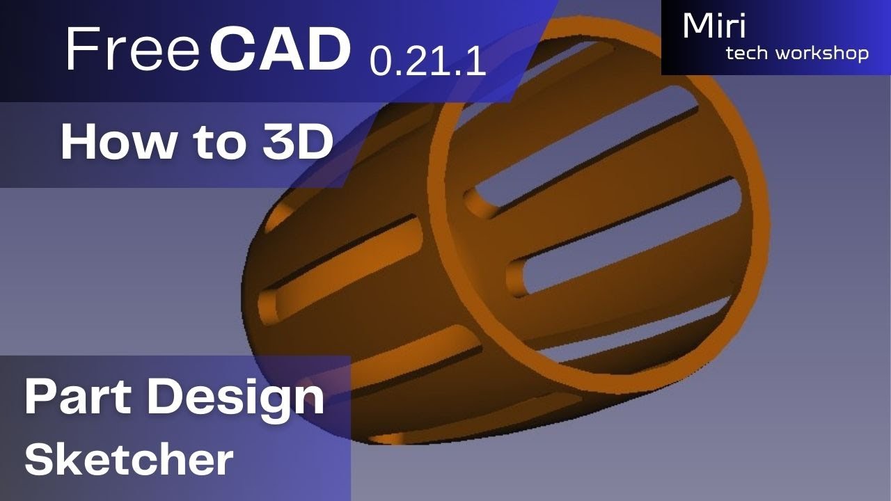 FreeCAD version 0 21 1 part #54 2024 How to 3D - YouTube