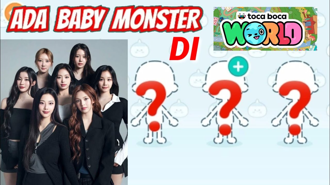 Ada Baby monster Di Toca life world,,, Bilqis Aulia Nge Game - YouTube
