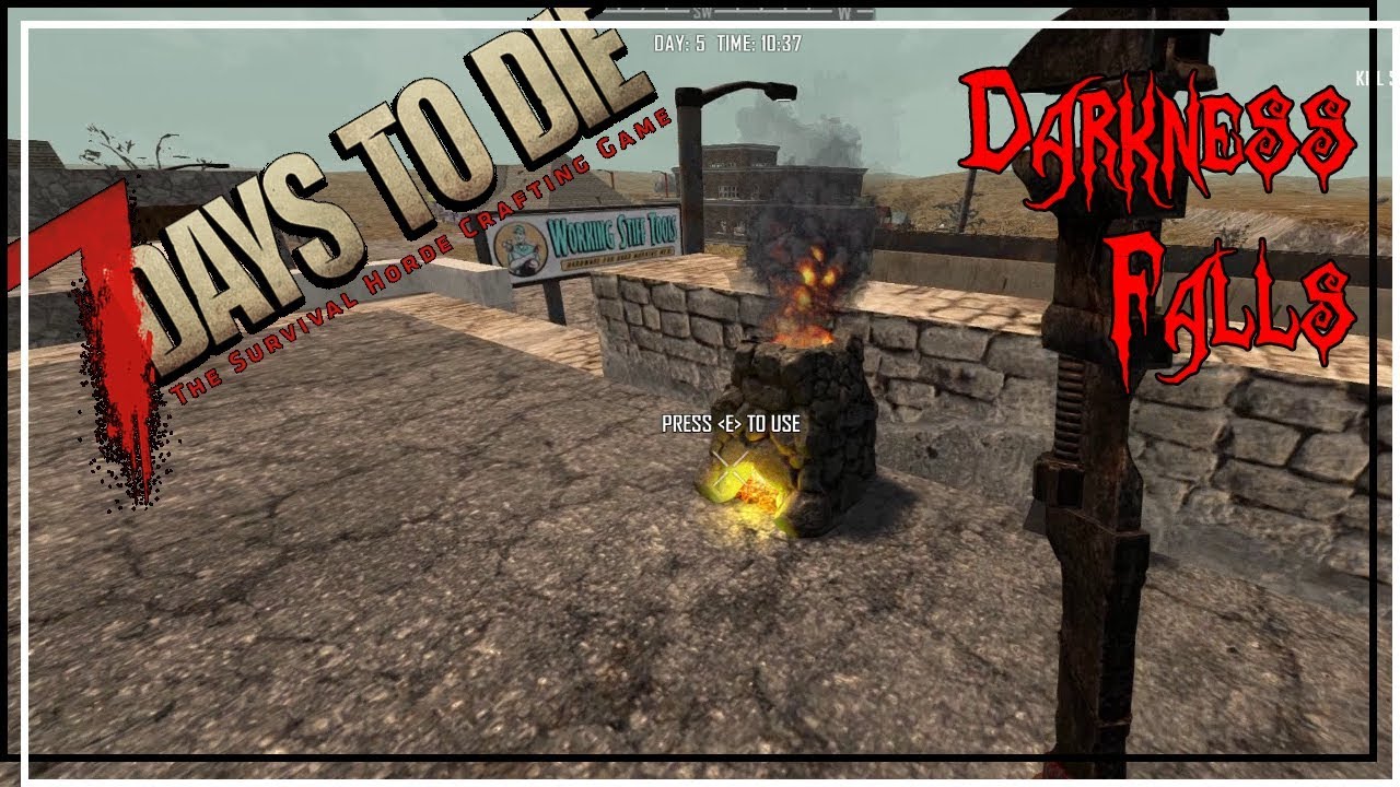 7 Days to Die Darkness Falls mod - Ep 9 - I need a welder? - alpha 16.4 ...